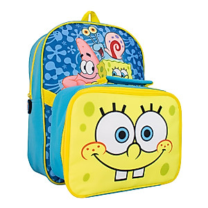 SPONGEBOB SQUAREPANTS Kids Backpack and Lunchbag Multicolor