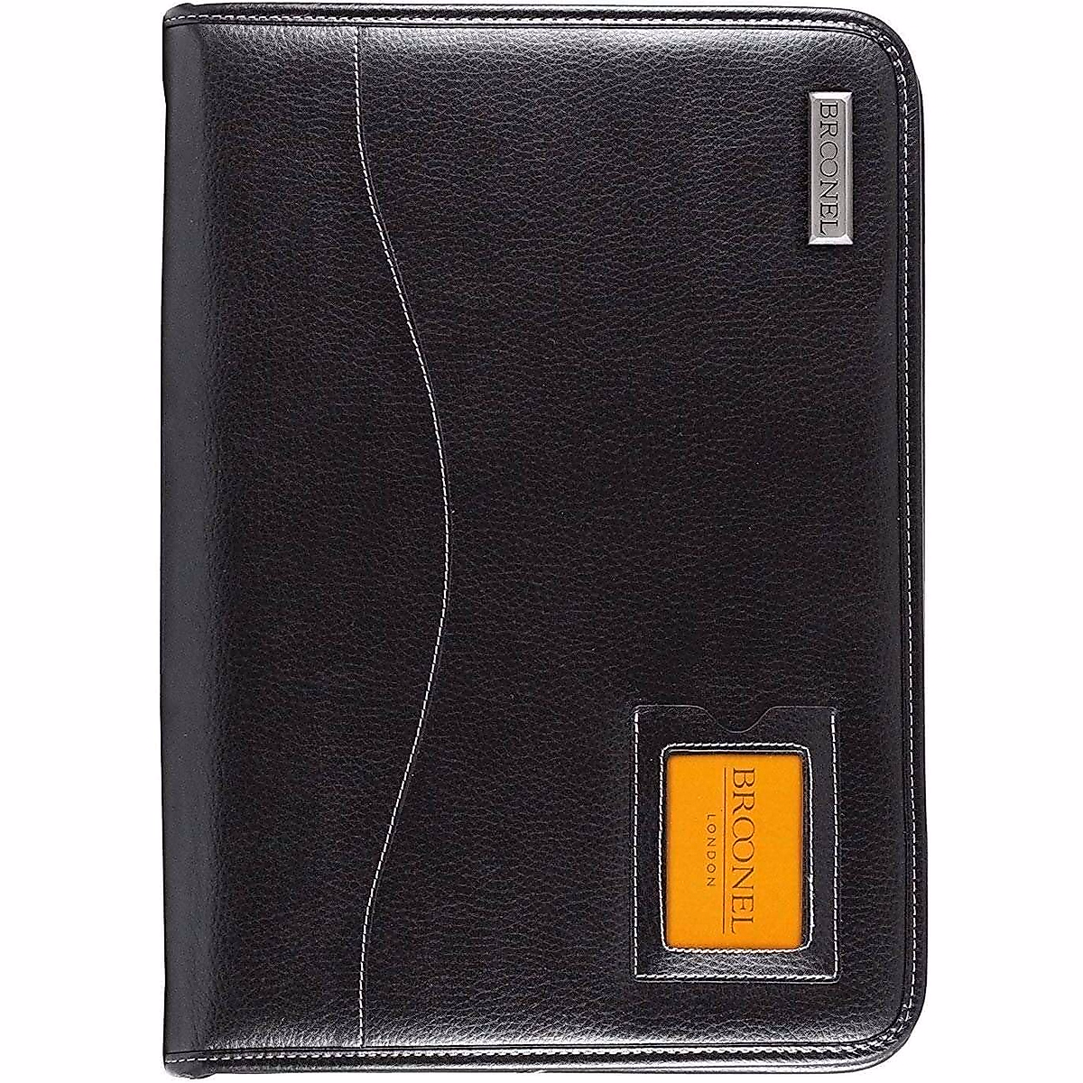 Broonel - Contour Series - Black Heavy Duty Leather Protective Case - Compatible with Dell Latitude 7320 13" Detachable Laptop