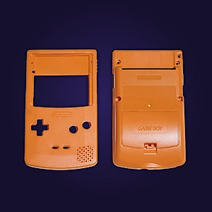 FunnyPlaying Game Boy Color Q5 Laminated IPS Ready Shell (Orange)