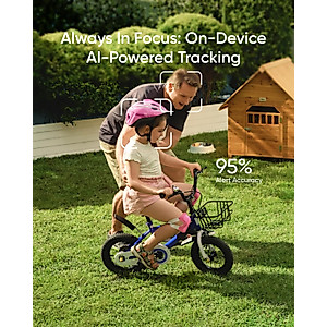 eufy Security SoloCam S340, Solar Security Camera, Wireless Outdoor Camera, 360 Degree Pan & Tilt Surveillance, No Blind Spots, 2.4 GHz Wi-Fi, No Monthly Fee, HomeBase S380 Compatible (Renewed)