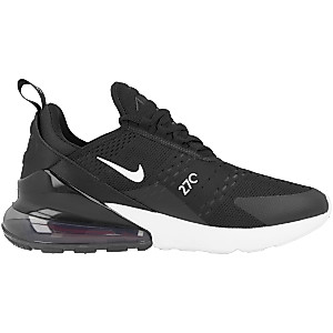 NIKE Men's Low-Top Sneaker, Black Black Anthracite White Solar Red 002, 12.5