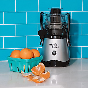 magic bullet Mini Juicer (Renewed), no cup, Silver and Black