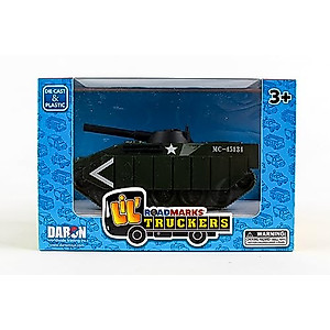 Daron Lil Truckers Army Tank, Green