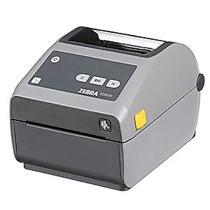 Zebra ZD620d Direct Thermal Desktop Printer 203 dpi Print Width 4 in WiFi Bluetooth Ethernet Serial USB ZD62042-D01L01EZ (Renewed)