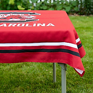 College Flags & Banners Co. South Carolina Gamecocks Logo Tablecloth or Table Overlay