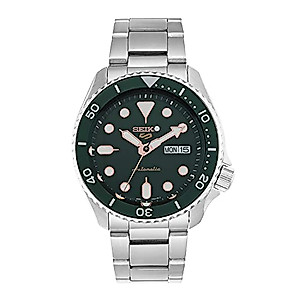 Seiko Men's Analog SRPD63K1, Silver, SPORTS