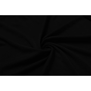 Super Shopping-zone Women's Soft Kimono Robes Short Lightweight Soft Knit Robe Modal Bathrobe Sleepwear, Black