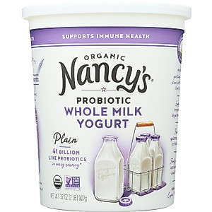 Nancy's, Organic Whole Milk Yogurt, Plain, 32 oz