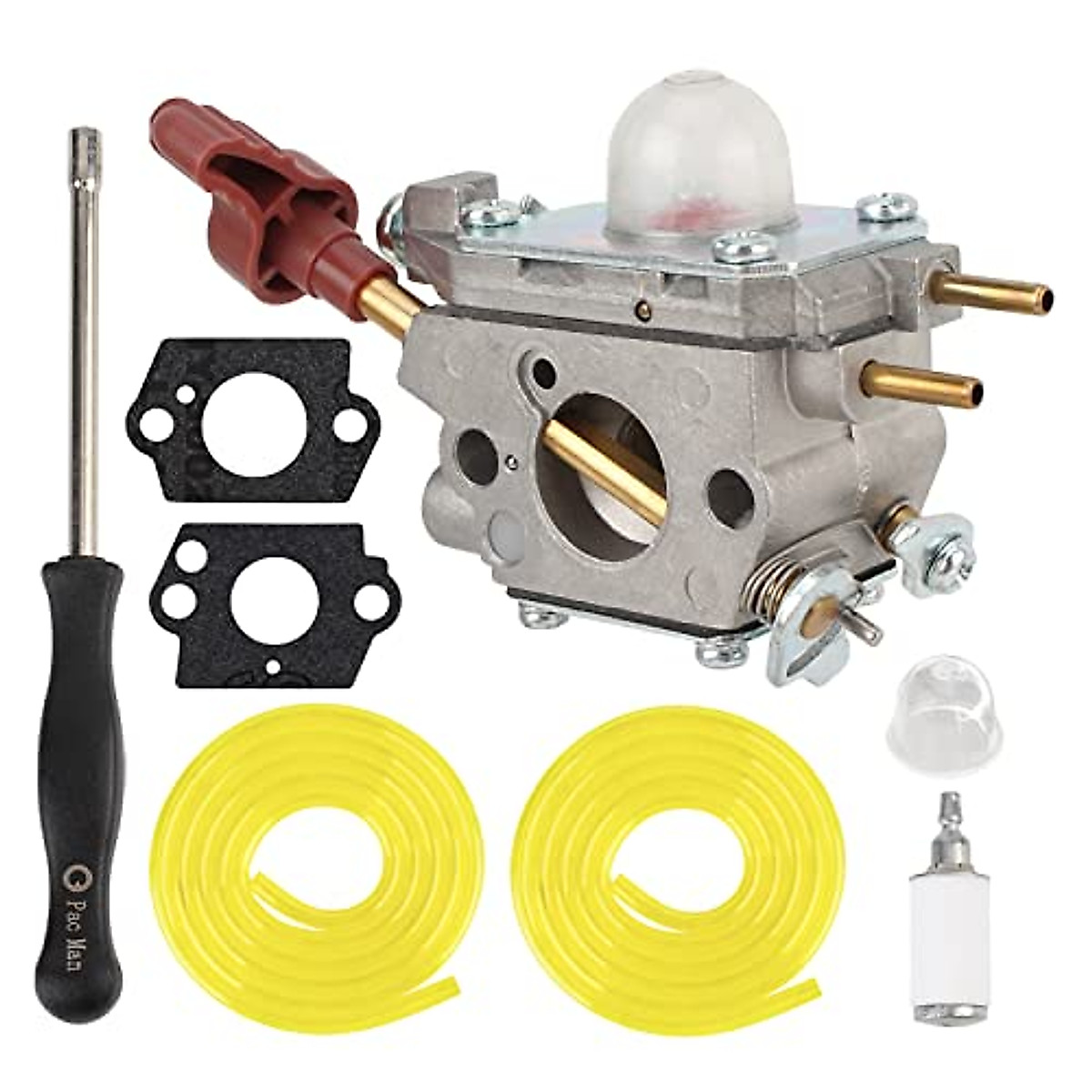 AUTOKAY Carburetor for Craftsman 27cc WeedEater MTD 753-06288 ZAMA C1U-P27 TB2044XP Carb