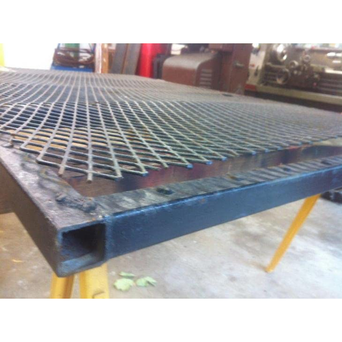 SOSCo Metals 3/4" #9 x 24" x 24" Expanded Metal - Flattened, Great for Grills and Smokers