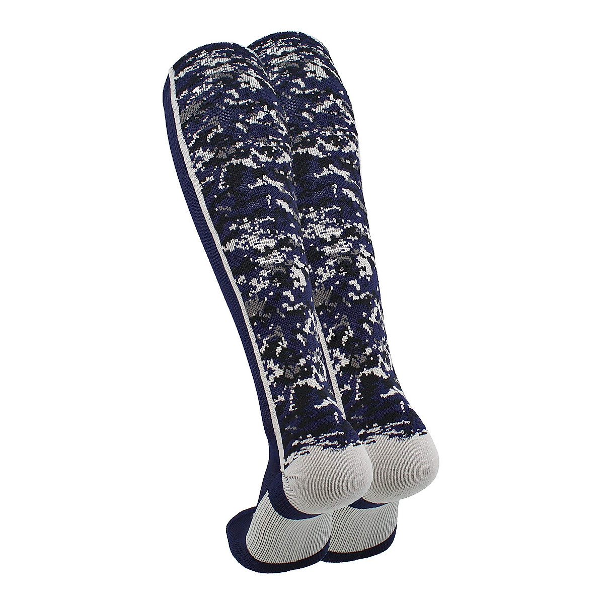TCK Digital Camo OTC Socks (Navy, Medium)