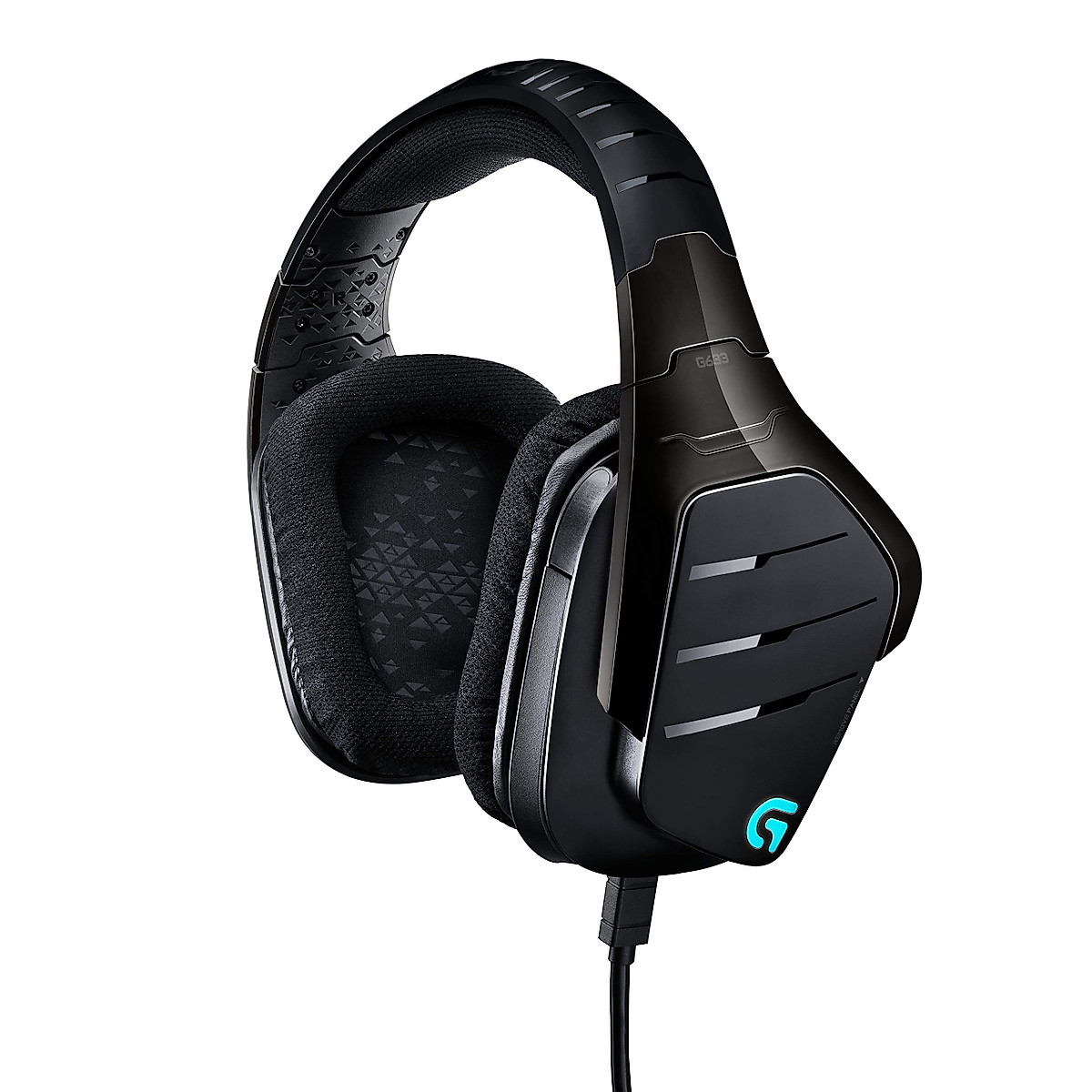 Logitech G633 Artemis Spectrum – RGB 7.1 Dolby and DTS Headphone Surround Sound Gaming Headset – PC, PS4, Xbox One, Switch, and Mobile Compatible – Exceptional Audio Performance – Black