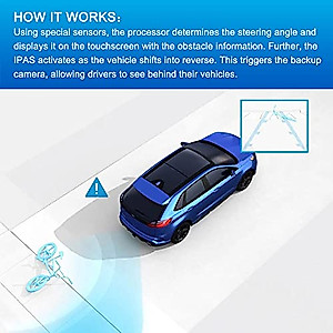 Rear Park Assist Backup Camera Compatible with 2014-2016 Ford Escape Replace 590-419 EJ5Z19G490A