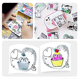 LKYBOA Children Digital Camera - Gift Girl Boy Toy for Kids Portable Children's Camera (Blue,Pink) (Color : Pink)