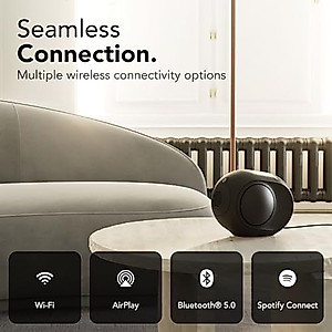 Devialet Phantom II - 95 dB - Compact Wireless Speaker - Matte Black