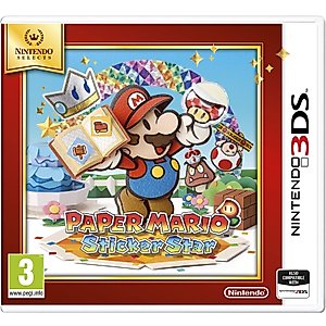 Nintendo Selects - Paper Mario Sticker Star (Nintendo 3DS)