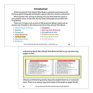 Super Duper Publications | Inferencing Quick Take Along® | Educational Learning Resources for Children