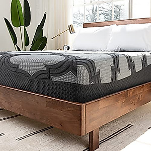 Signature Design by Ashley King Size 14 Inch Hybrid Mattress with Cooling Gel Memory Foam and Lumbar Support Form