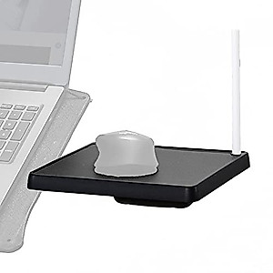 LEVO Accessory Shelf/Mouse Tray Rolling Laptop Workstation Plus