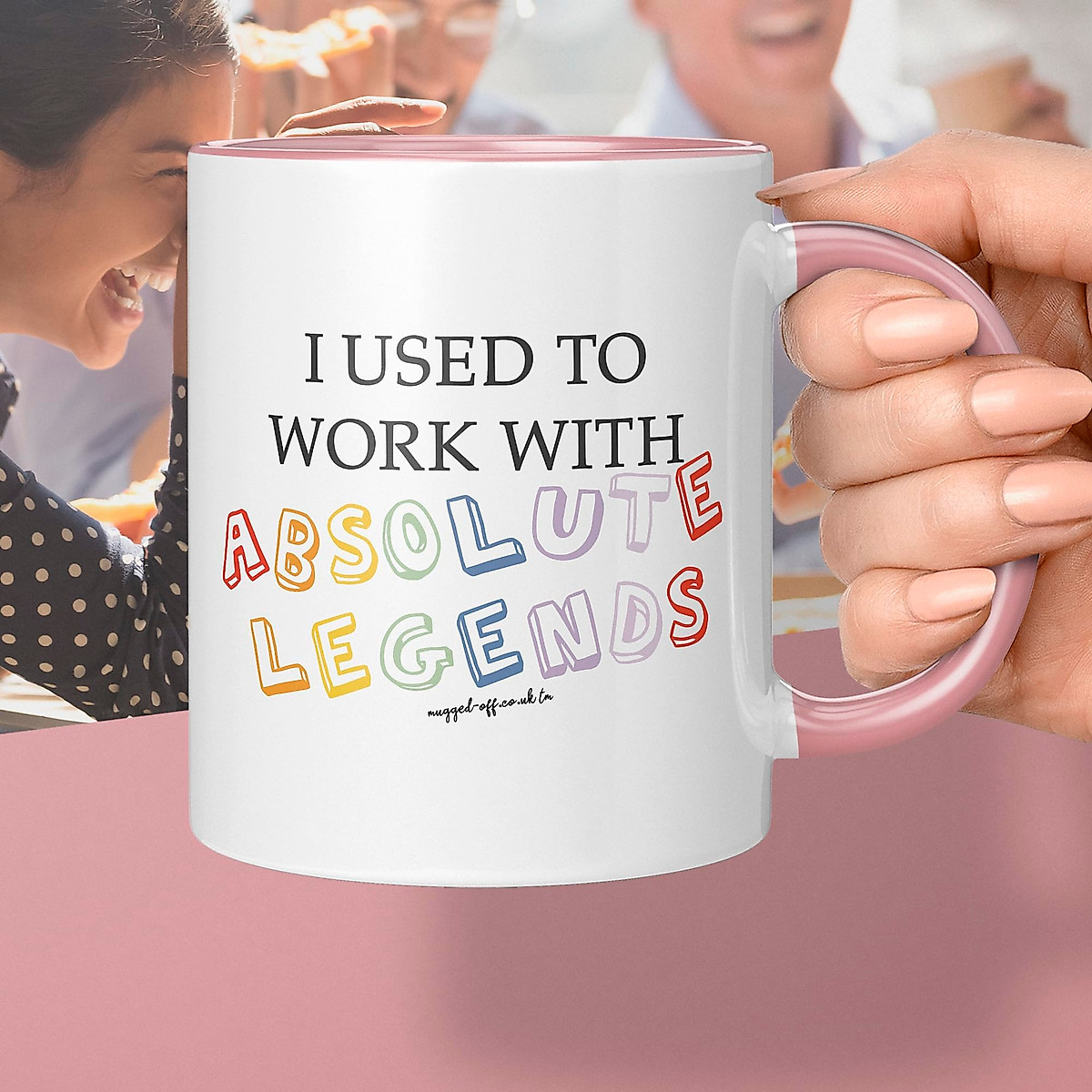 Mugged Off Farewell Gifts I Used to Work with Absolute Legends Mug Funny Retirement Leaving Gifts New Job for Work Boss Leaving Job Gift Colleague Cute Goodbye Gifts