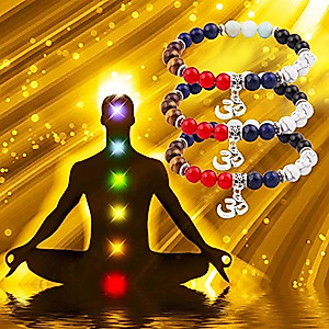 Colle Stone Bead for Jewelry Making 8mm 418pcs DIY Bracelet Beads Kit with Natural Lava Stone, Charms, Finishings&2 Strings for Women/Men Jewelry Making Kits