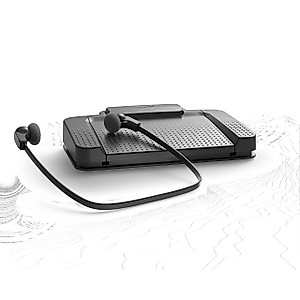 Philips Dpm670002 Pocket Memo Dictation/Transcription Kit, Foot Control