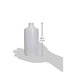 Nalgene HDPE Narrow Mouth Round Container, 16 Oz, Multi, One Size (340631)