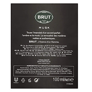 Brut Musk 3.4 Oz/ 100 Ml Eau De Toilette Spray for Men