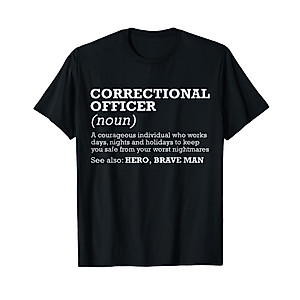 Definition Correctional Officer Correction Officer T-Shirt