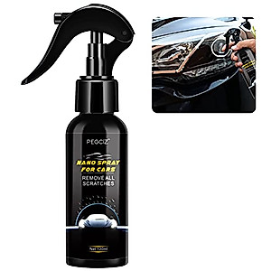 2PCS Car Scratch Removal Spray, Nano Spray for Cars, Car Nano Repairing Spray, Protection & Swirl Remover Polish, Scratch Removal for All Car Body, Removes Any Scratch and Mark