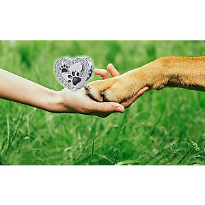 DWJSu Pet Dog Mom Cat Paw Print Animal Charms Prints On My Heart Charm fit Pandora Necklace Bracelet for Mother's Day Gift