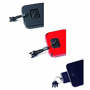 Hammerhead Industries Gear Keeper Smartphone Retractor RT5-5470 – Features Heavy-Duty Multiple Mount-Snap Clip/Threaded Stud with Q/CI Lanyard - Made in USA