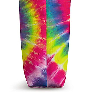 Tie Dye Peace Sign Rainbow Swirl Hippie Gift Men Women Tote Bag