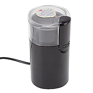 Grain Grinder 50g Stainless Steel Coffee Grinder Electric For Herb Nut Spice 150W Grain Grinder Mill for Home Chinese Herbal With Brush Easy To Clean(American Standard 110V)