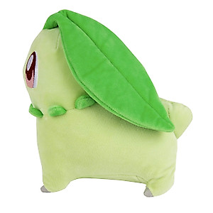 Pokémon 8" Chikorita Plush Stuffed Animal Toy - Officially Licensed - Great Gift for Kids
