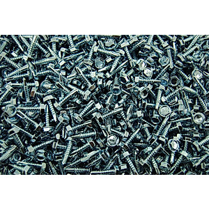 Lexar Industrial (1000) Hex Washer Head N.10 x 3/4 Self-Drilling Tek Screw IHW N.3 Point