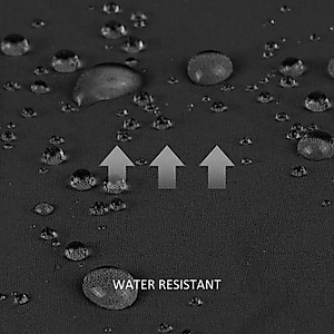 BALEAF Women's Fleece Lined Water Resistant Legging High Waisted Thermal Winter Hiking Running Pants Pockets Black Small