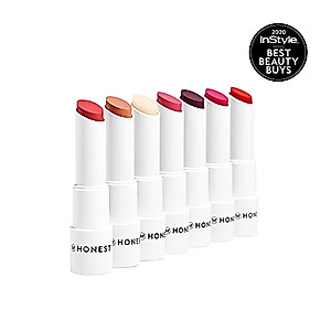 Honest Beauty Tinted Lip Balm | Antioxidant-rich Acai Extracts + Avocado Oil | EWG Certified, Vegan, Cruelty Free | Dragon Fruit