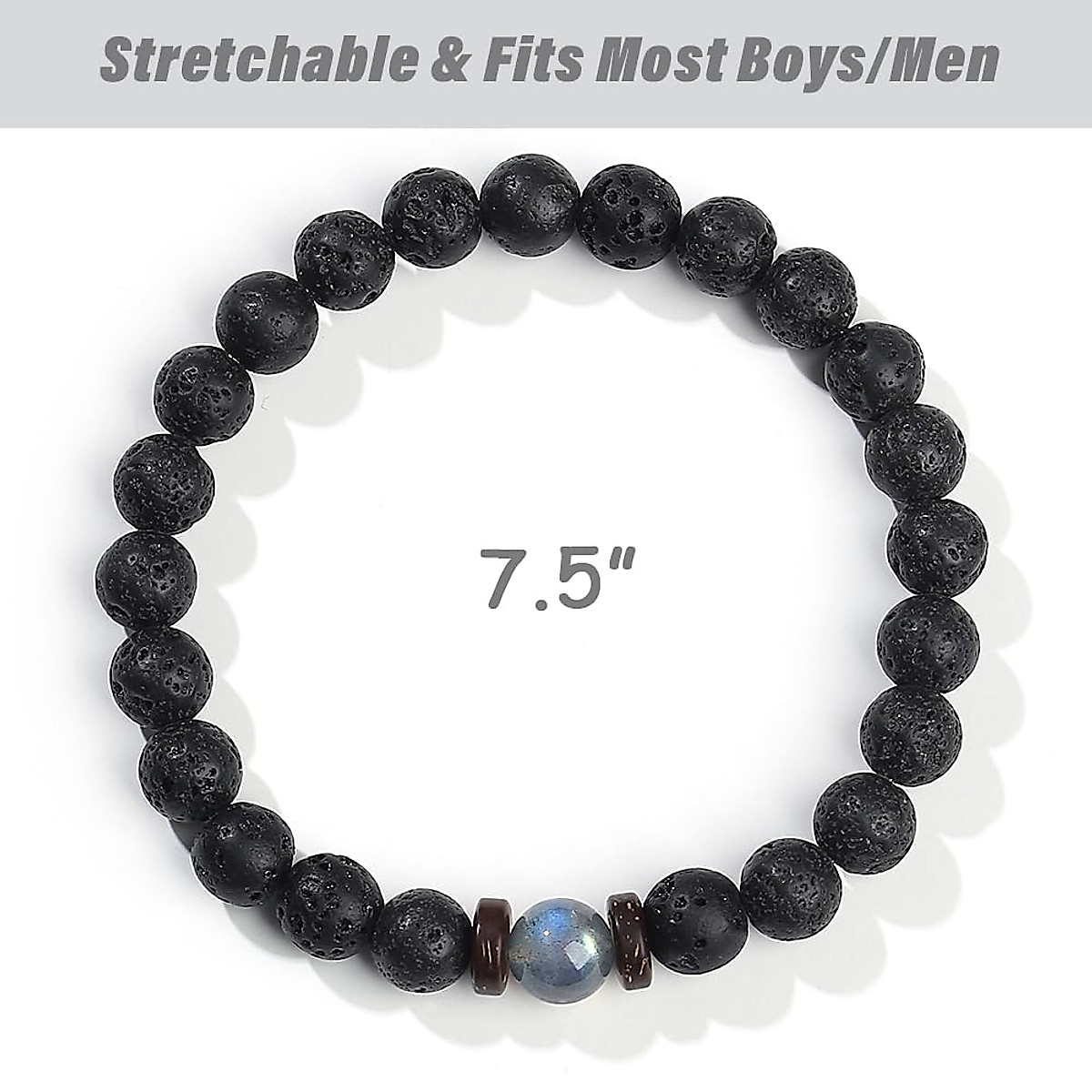 THEMEROL Easter Basket Stuffers for Teens Boys Gifts Ideas Teenage Kids Beaded Bracelets 13 Year Old Birthday To Son Grandson Confirmation Unique Boyfriend Graduation Christmas Day Stocking Valentines