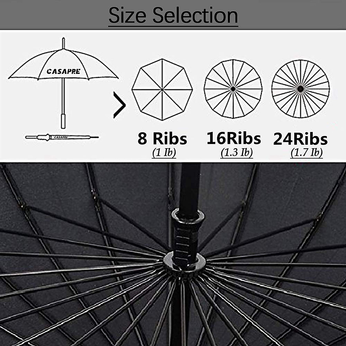 zooro Samurai Umbrella Windproof Semi-automatic Ninja Samurai Umbrella,The Best creative gift (8 Bone)