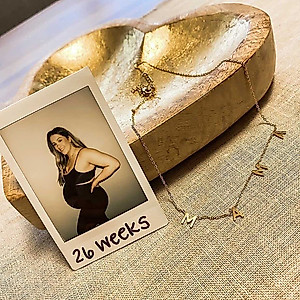 SINYARS Mama Necklace for Women, 14K Gold Plated Dainty Mom Necklace Non Tarnish Jewelry for Mama, Mother Gifts for New Mom, First Time Mommy Gifts, Expecting Mom Gift for Pregnance Friend, Presents for Mom to be Gifts