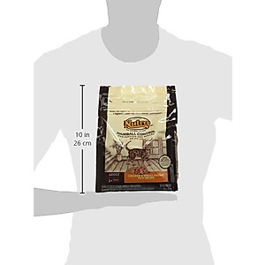 NUTRO WHOLESOME ESSENTIALS Adult Hairball Control Natural Dry Cat Food Farm-Raised Chicken & Brown Rice Recipe, 3 lb. Bag