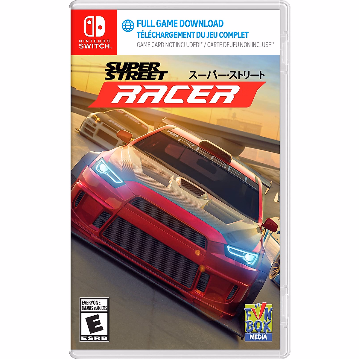 Super Street Racer (Code in a Box) - Nintendo Switch