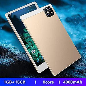 HD Tablet WiFi Bluetooth Android Voice Call Game Tablet,8Inch IPS Display Screen,WiFi,1GB RAM+16GB ROM,4000mAh, Android 5.1 System