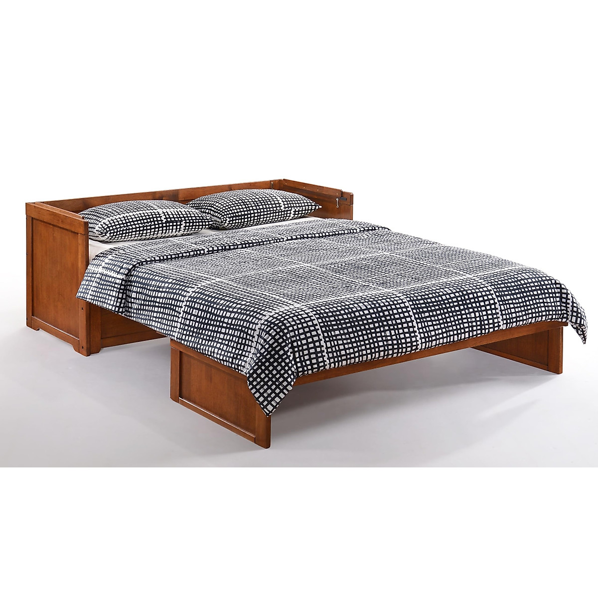 Night & Day Furniture Murphy Cube Cabinet Bed (Cherry, Queen)