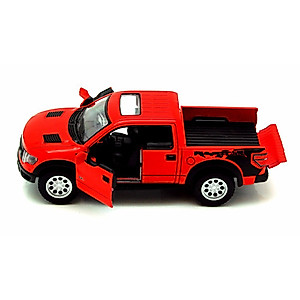 KiNSMART 2013 Ford F-150 SVT Raptor Supercrew (RED)