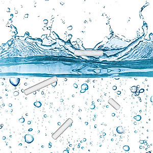 stonylab 7pcs Stir Bar Set, PTFE-Coated Magnetic Stirring Bars White Stir Mixer for Stirrers, Assortment Pack Mixed Sizes 7 Pcs