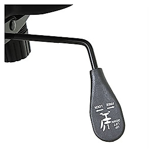 Alera ALESR41LS10B 17.91 in. - 21.85 in. Strada Series High-Back Swivel/Tilt Top-Grain Leather Chair, Supports Up to 275 lbs. - Black