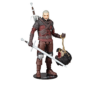 McFarlane Toys The Witcher Geralt of Rivia (Wolf Armor) 7" Action Figure