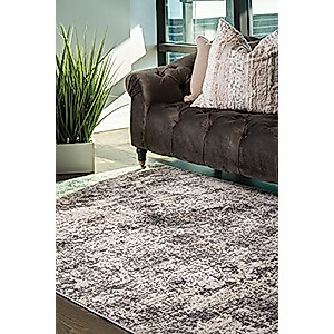 United Weavers of America Eternity Barcelona Charcoal Area Rug 5'3" x 7'2"
